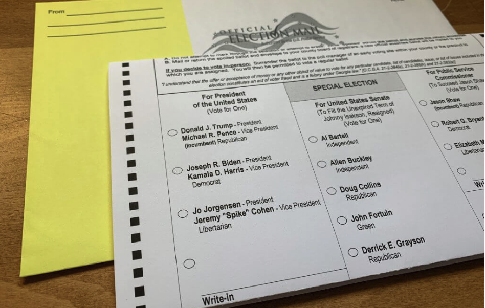 States that send a mail ballot to every voter really do increase ...