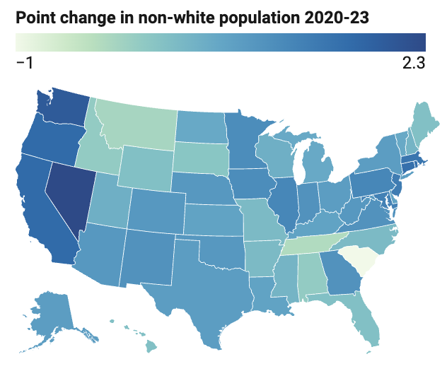 Red-state cities, suburbs become more diverse - The Current