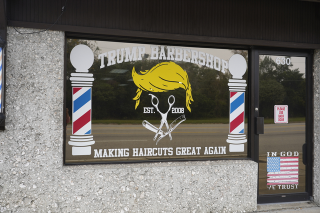 Waycross man dedicates barbershop to Trump - The Current