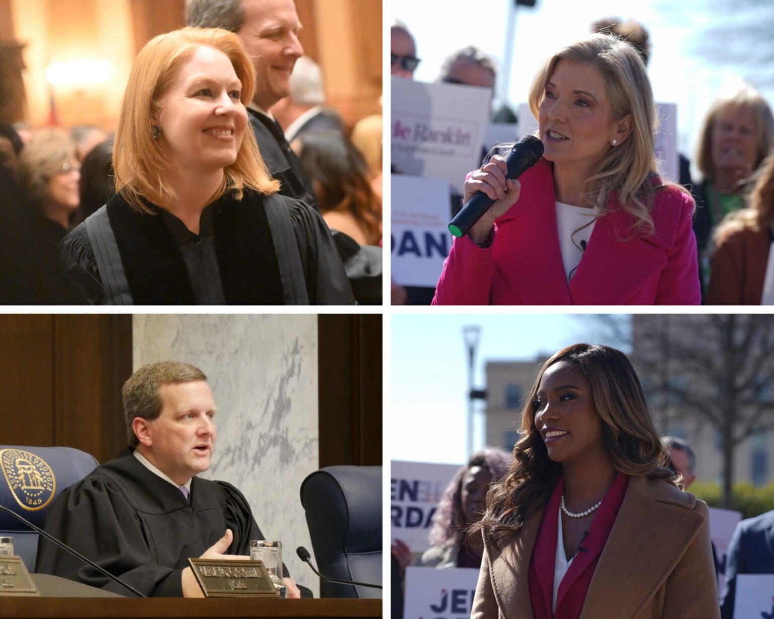 Georgia Supreme Court candidates are running in a nonpartisan race. But ...